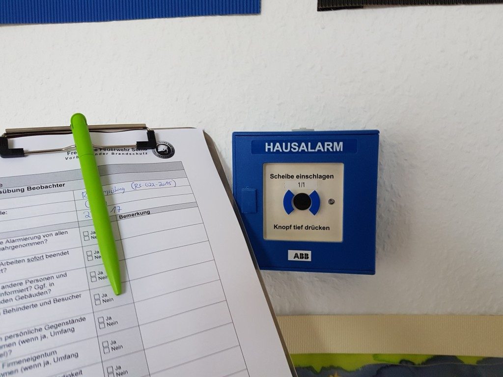 Alarmprobe Grundschule – Feuerwehr Semd